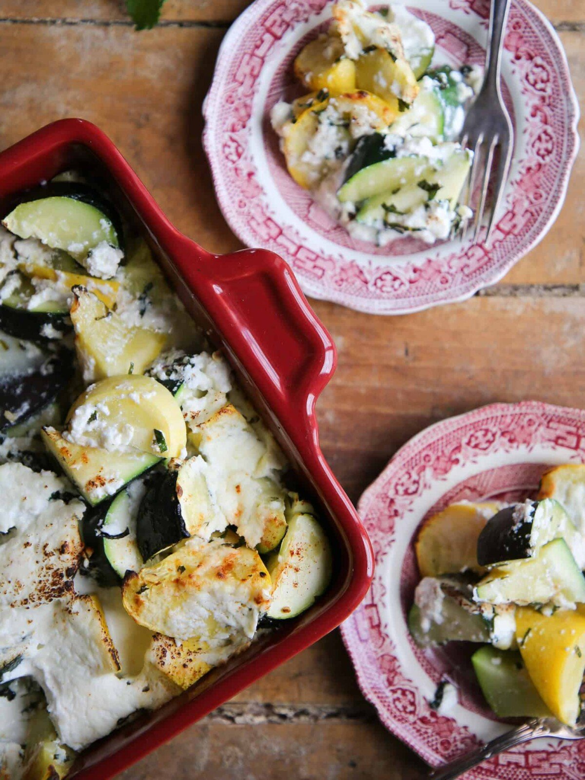 Baked Zucchini and Ricotta Casserole - Chef Lindsey Farr