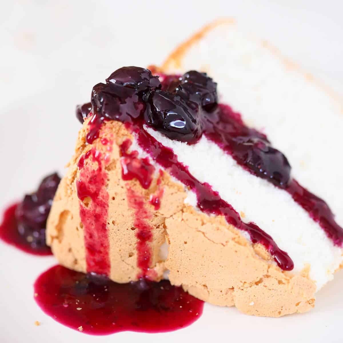 The Best Angel Food Cake Recipe - Chef Lindsey Farr