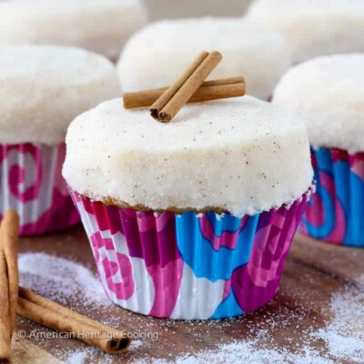 Sprinkles Triple Cinnamon Cupcakes Copycat - Chef Lindsey Farr