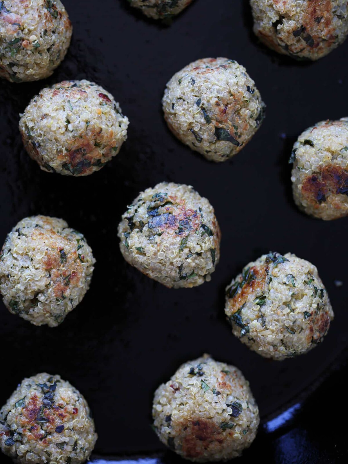 Quinoa Vegetarian Meatballs (Gluten-Free Option) - Chef Lindsey Farr