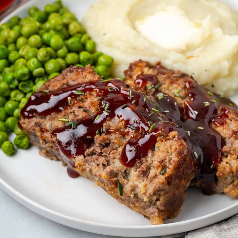 Brown Sugar Glazed Meatloaf Recipe - Chef Lindsey Farr