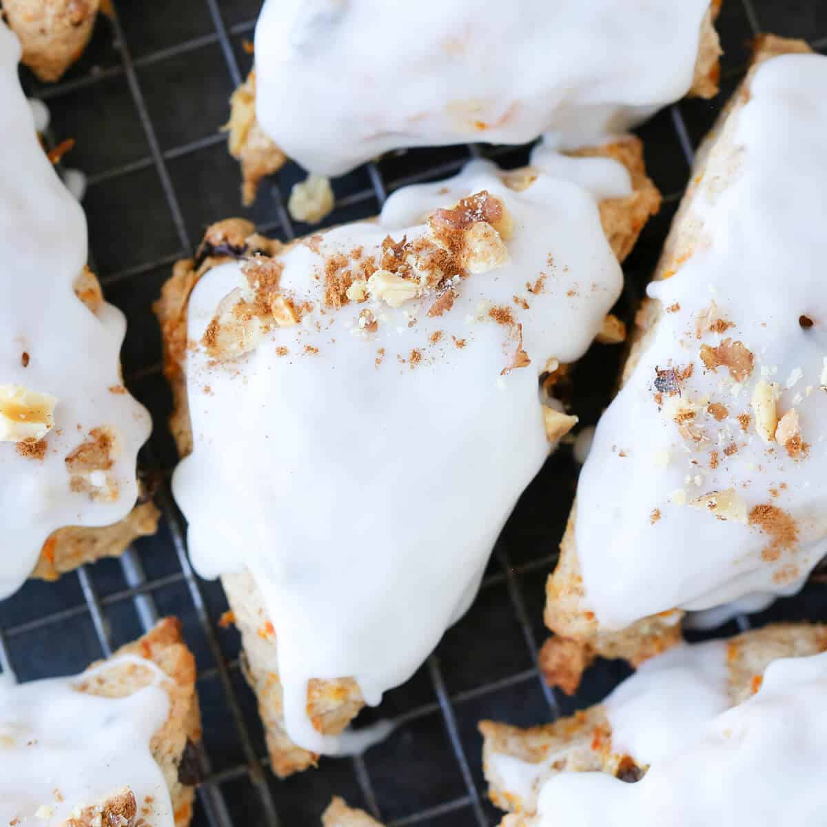 Carrot Cake Scones - Chef Lindsey Farr