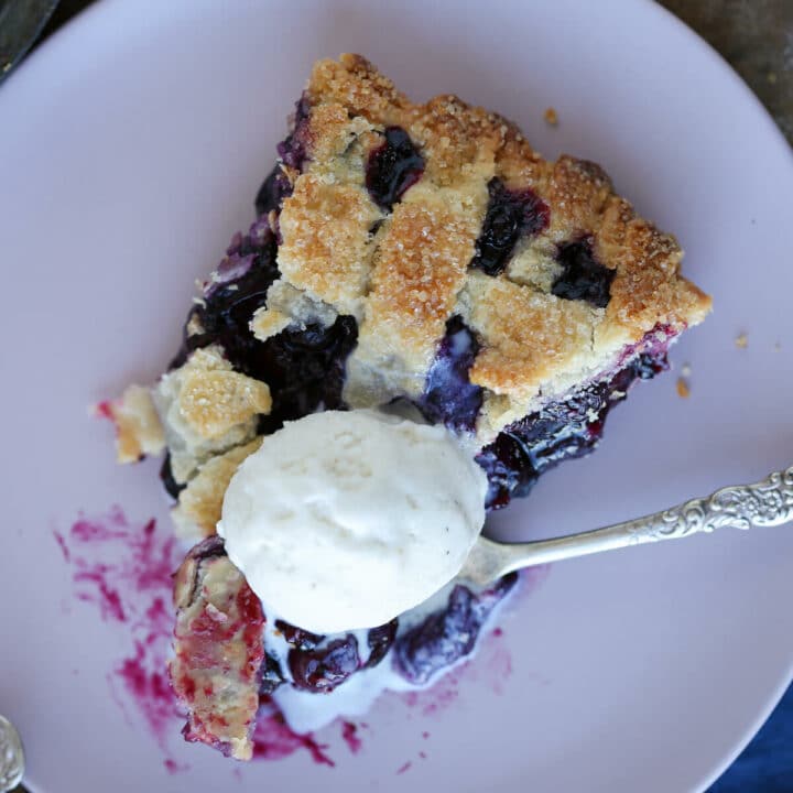 Blueberry Pie Recipe - Chef Lindsey Farr