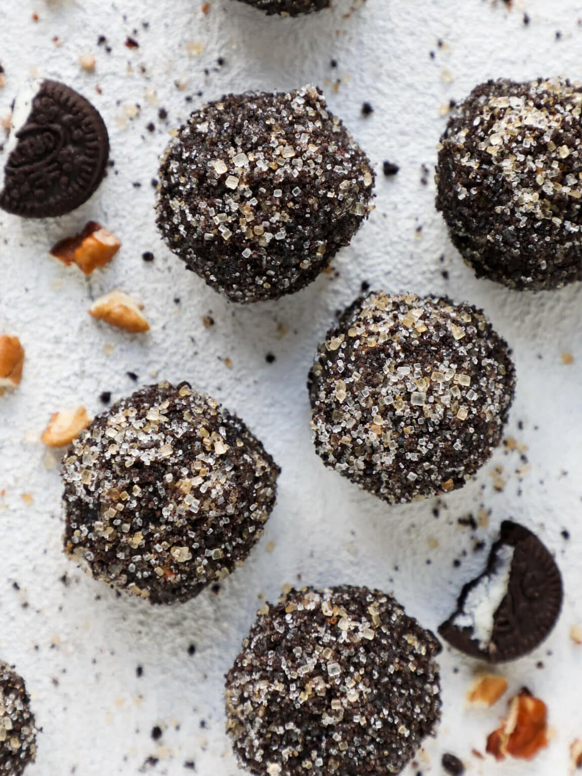 No Bake Chocolate Cherry Brandy Balls - Chef Lindsey Farr