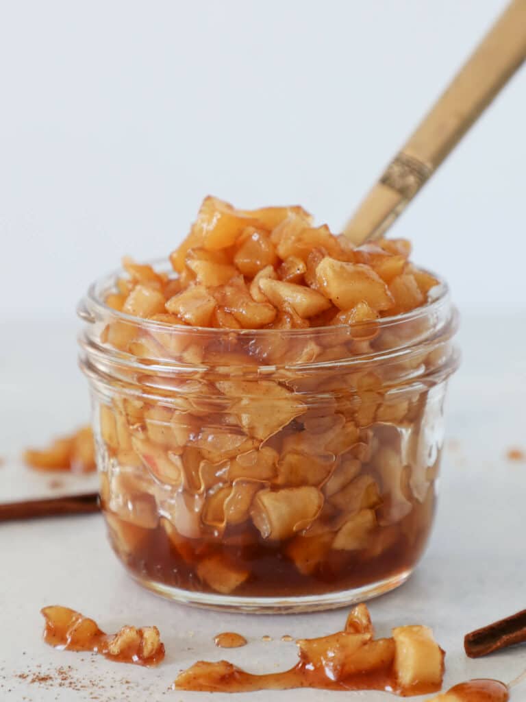 Easy Apple Compote - Chef Lindsey Farr