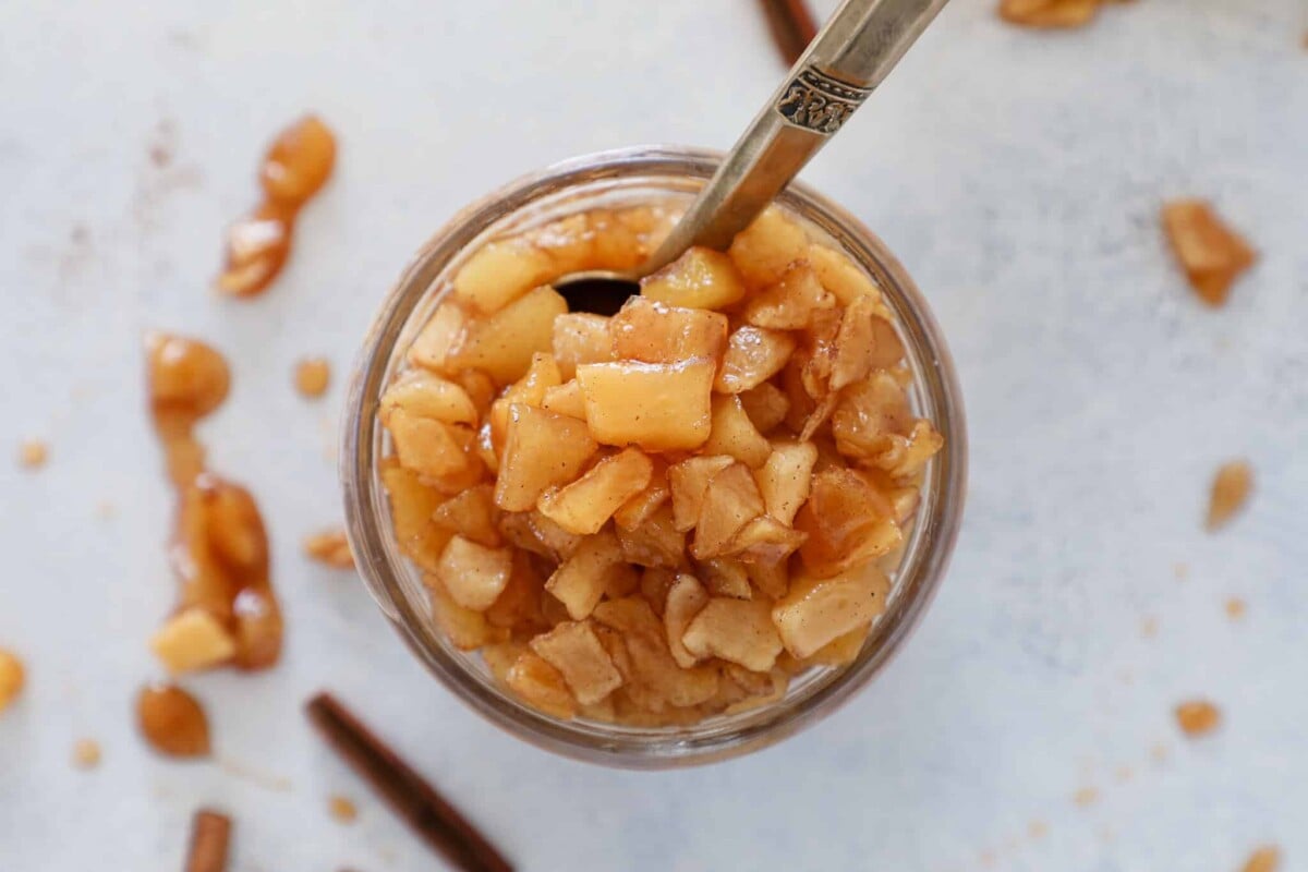 Easy Apple Compote - Chef Lindsey Farr