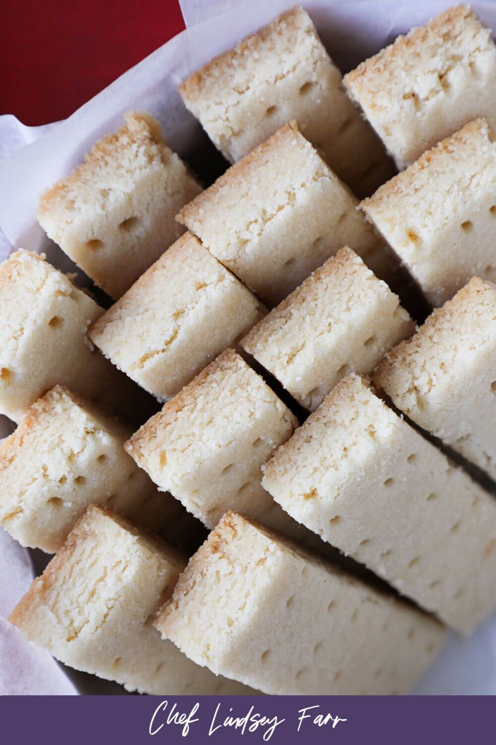 Scottish Shortbread Recipe - Chef Lindsey Farr