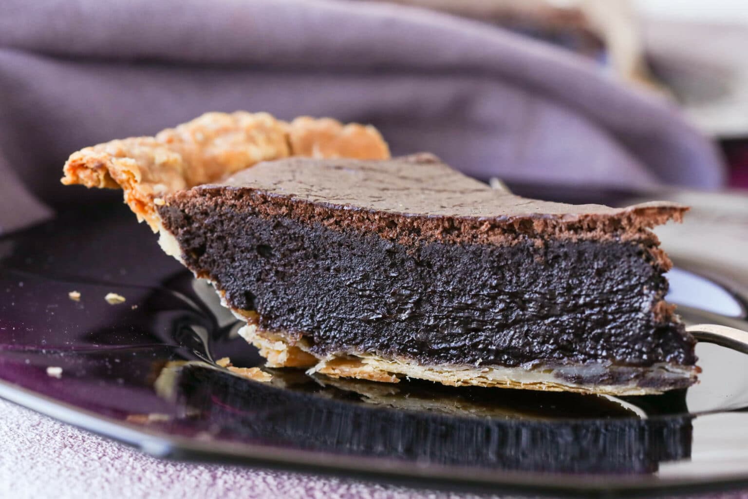 Easy Chocolate Pie - Chef Lindsey Farr