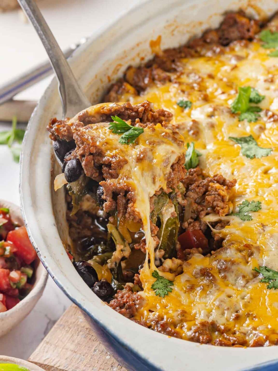 Taco Bake Recipe - Chef Lindsey Farr