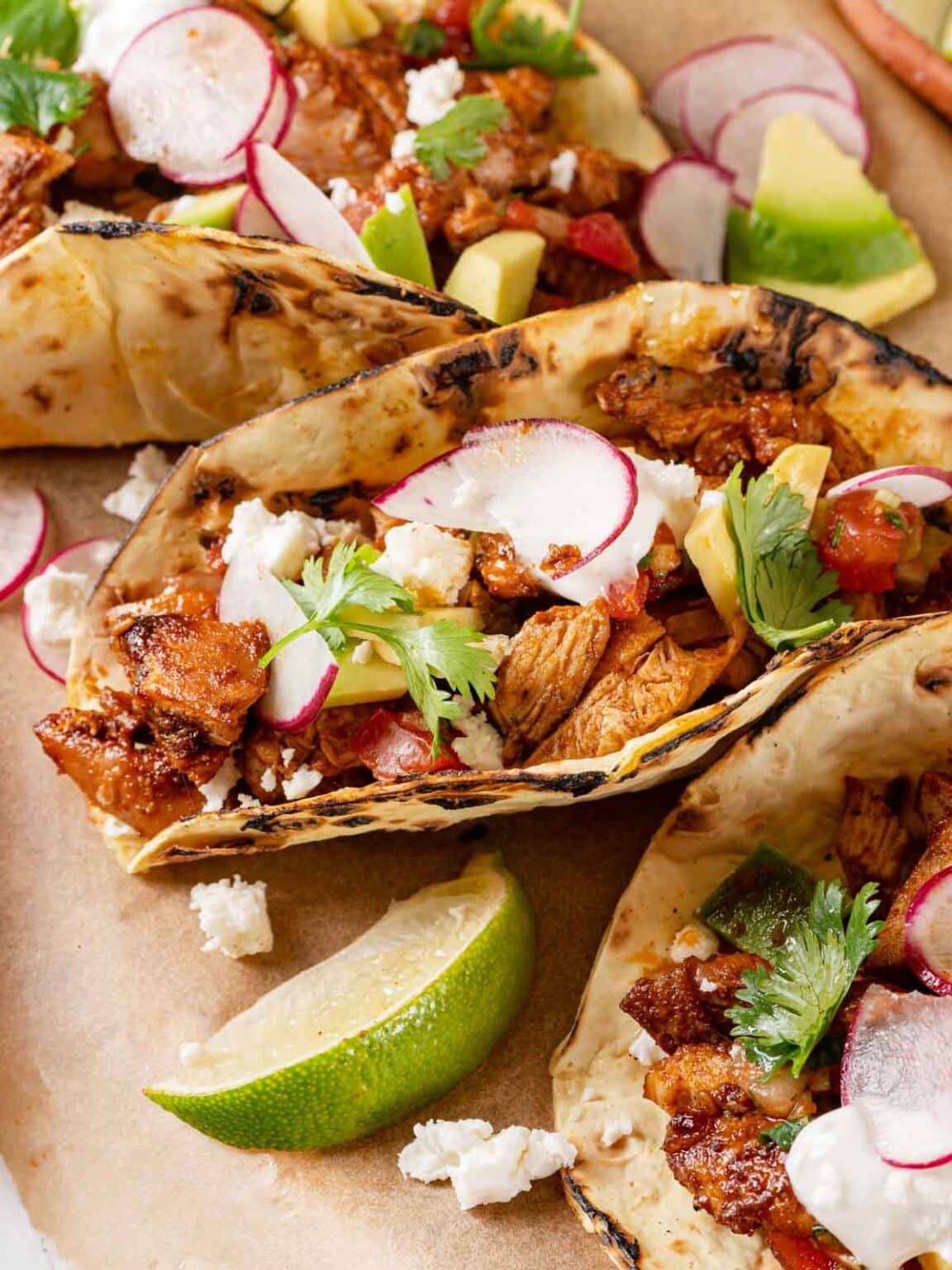 Chicken Tacos - Chef Lindsey Farr