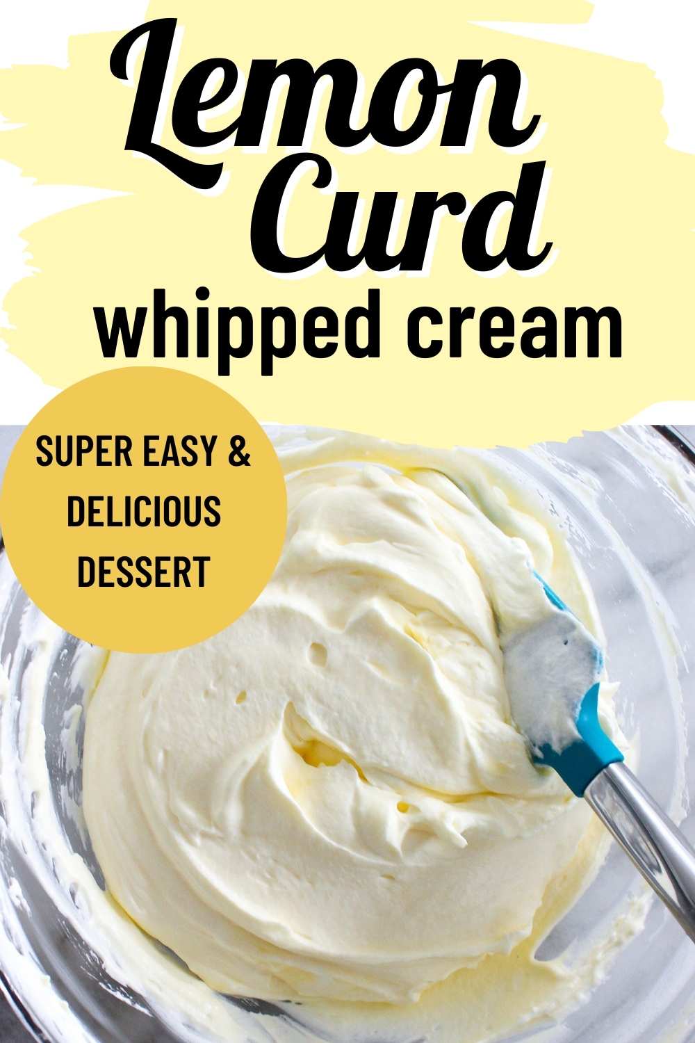 Lemon Curd Whipped Cream Recipe - Chef Lindsey Farr