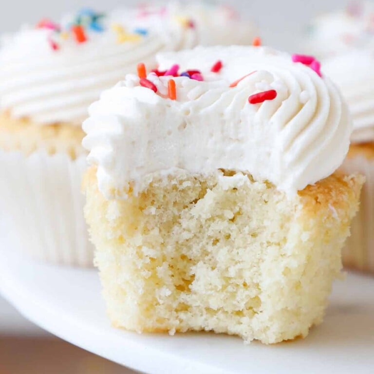 Vanilla Cupcakes - Chef Lindsey Farr