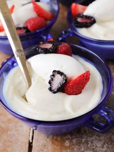 Homemade Vanilla Pudding Recipe - Chef Lindsey Farr