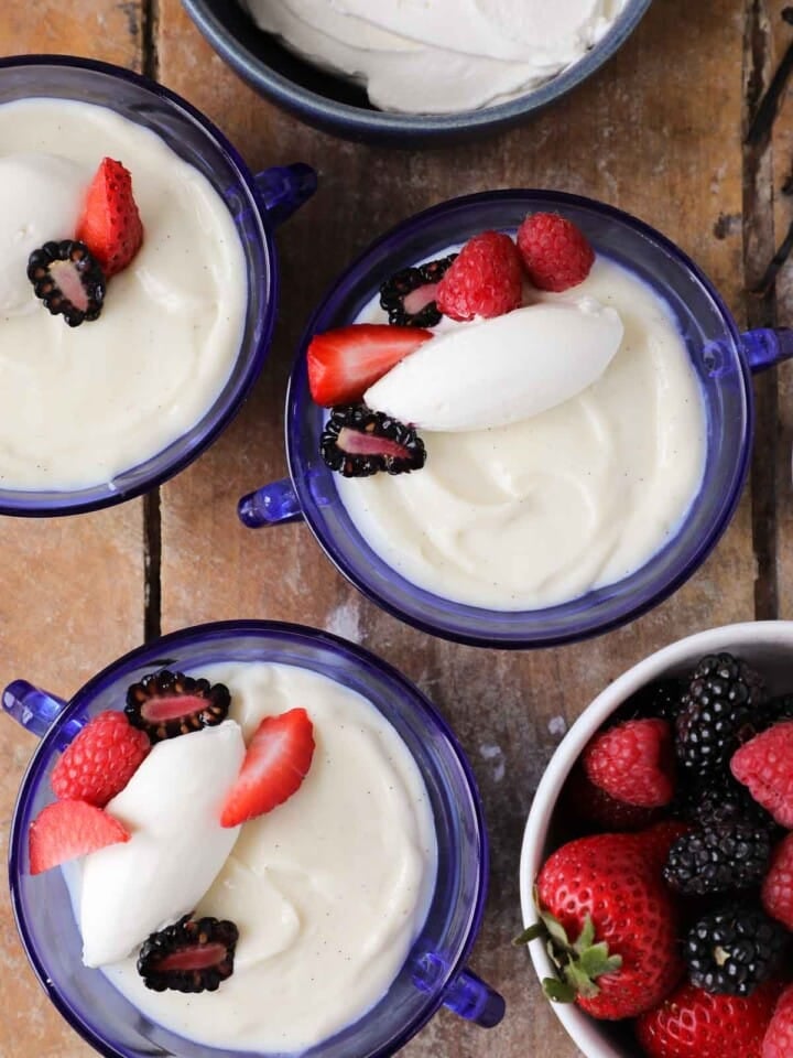 Homemade Vanilla Pudding Recipe - Chef Lindsey Farr