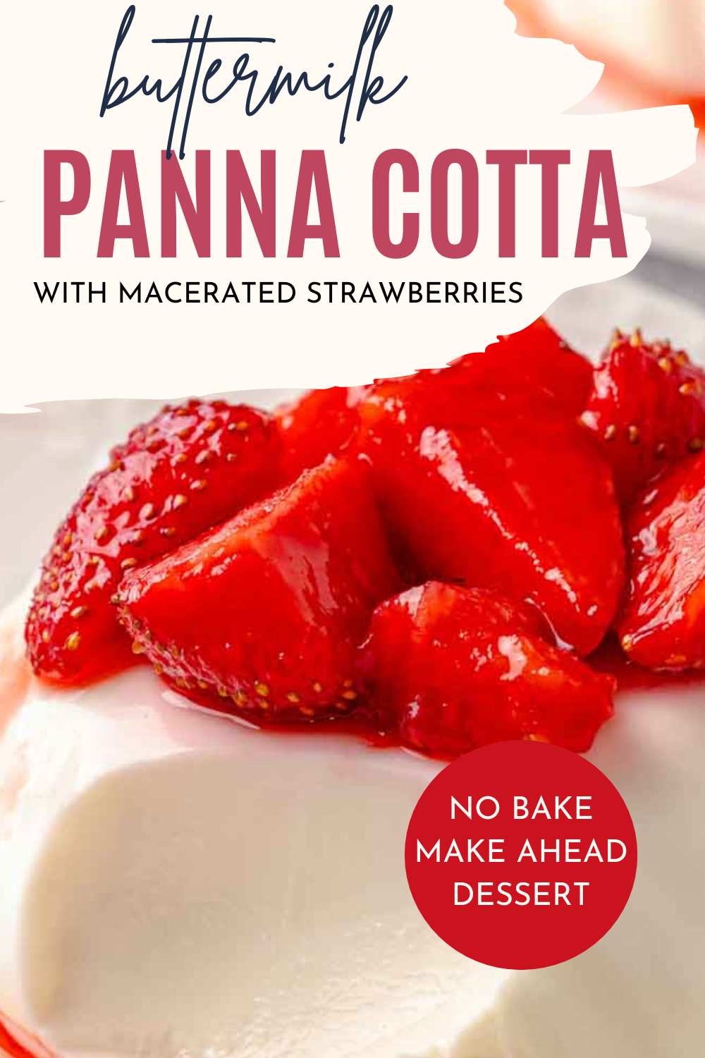Buttermilk Panna Cotta - Chef Lindsey Farr