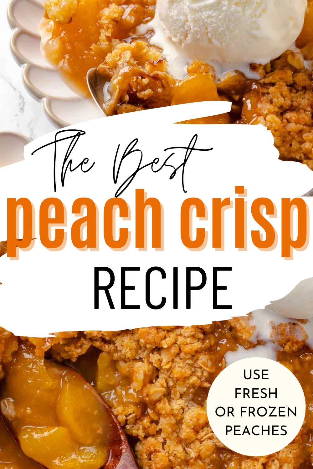 Peach Crisp Recipe - Chef Lindsey Farr