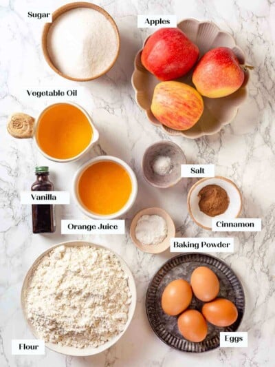 Jewish Apple Cake - Chef Lindsey Farr