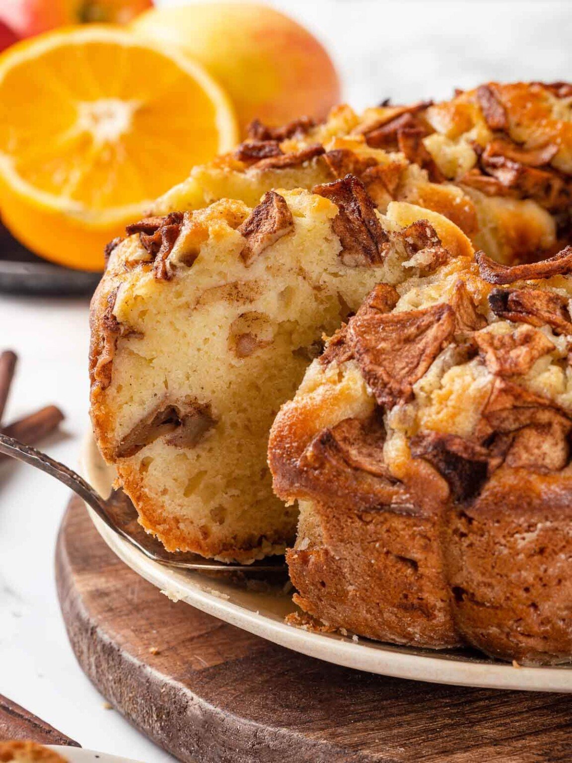 Jewish Apple Cake - Chef Lindsey Farr