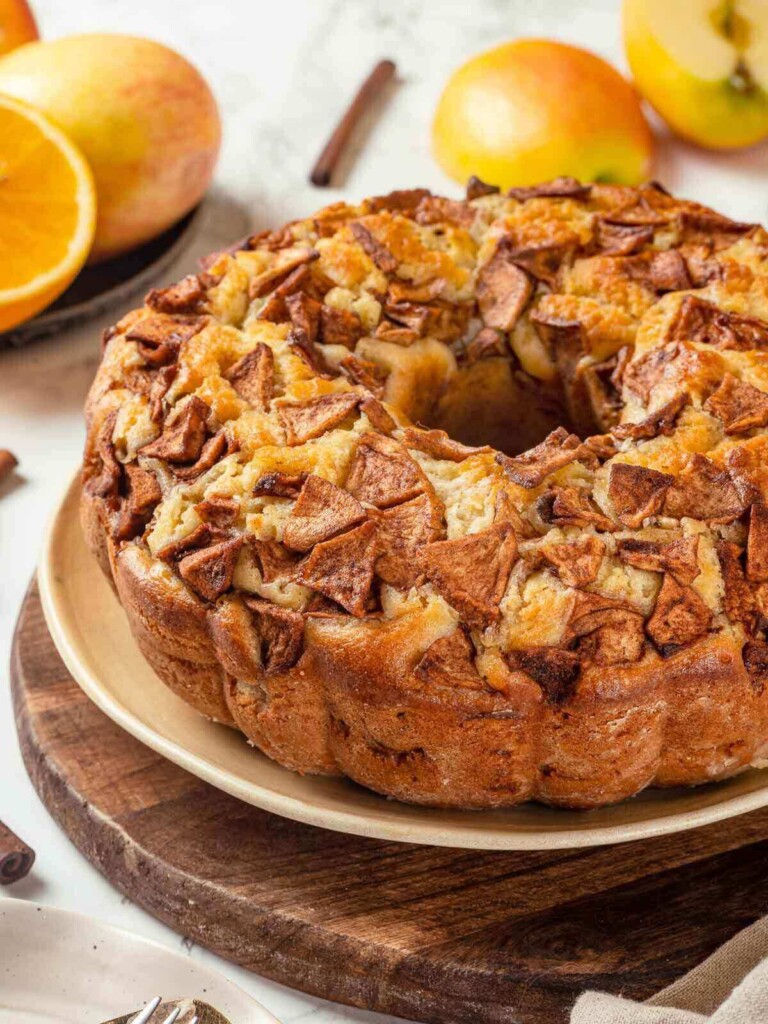 Jewish Apple Cake - Chef Lindsey Farr
