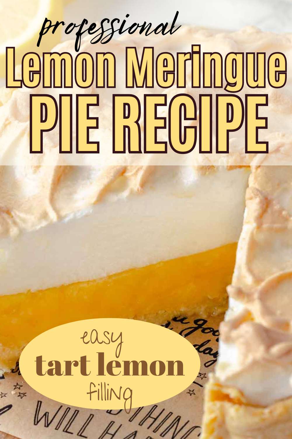 Lemon Meringue Pie - Chef Lindsey Farr