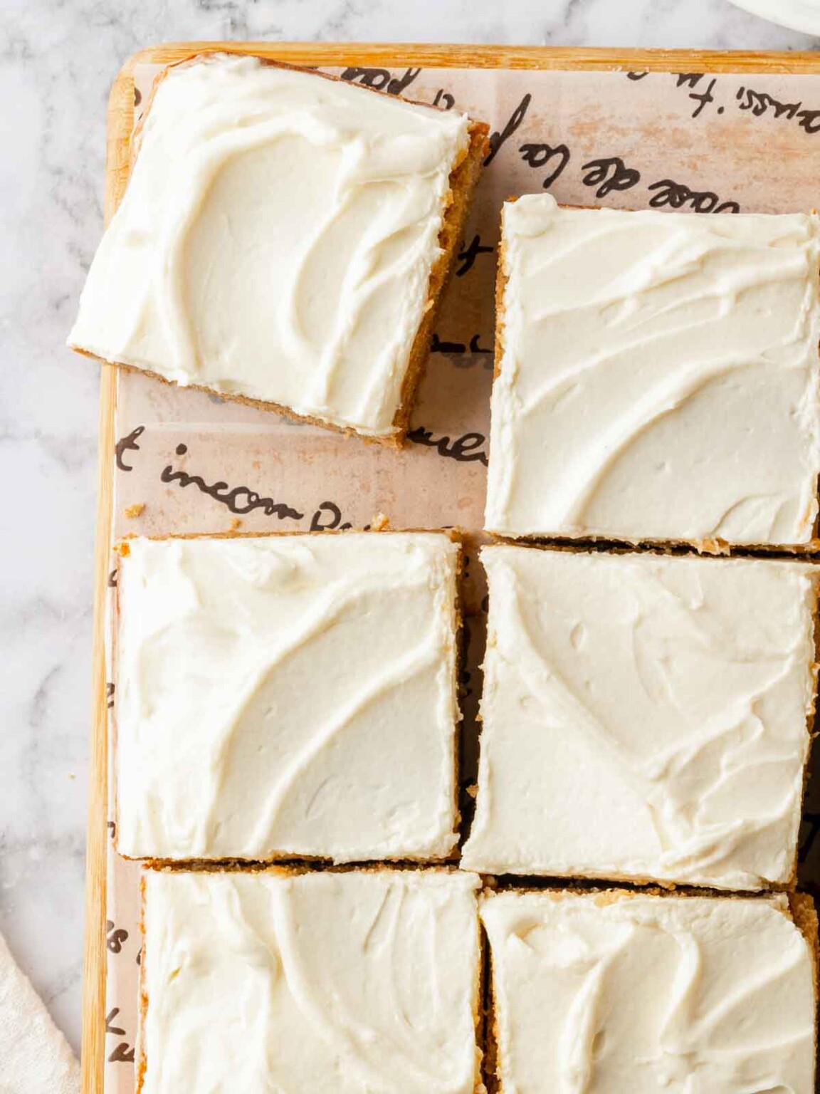 Banana Cake with Cream Cheese Frosting - Chef Lindsey Farr