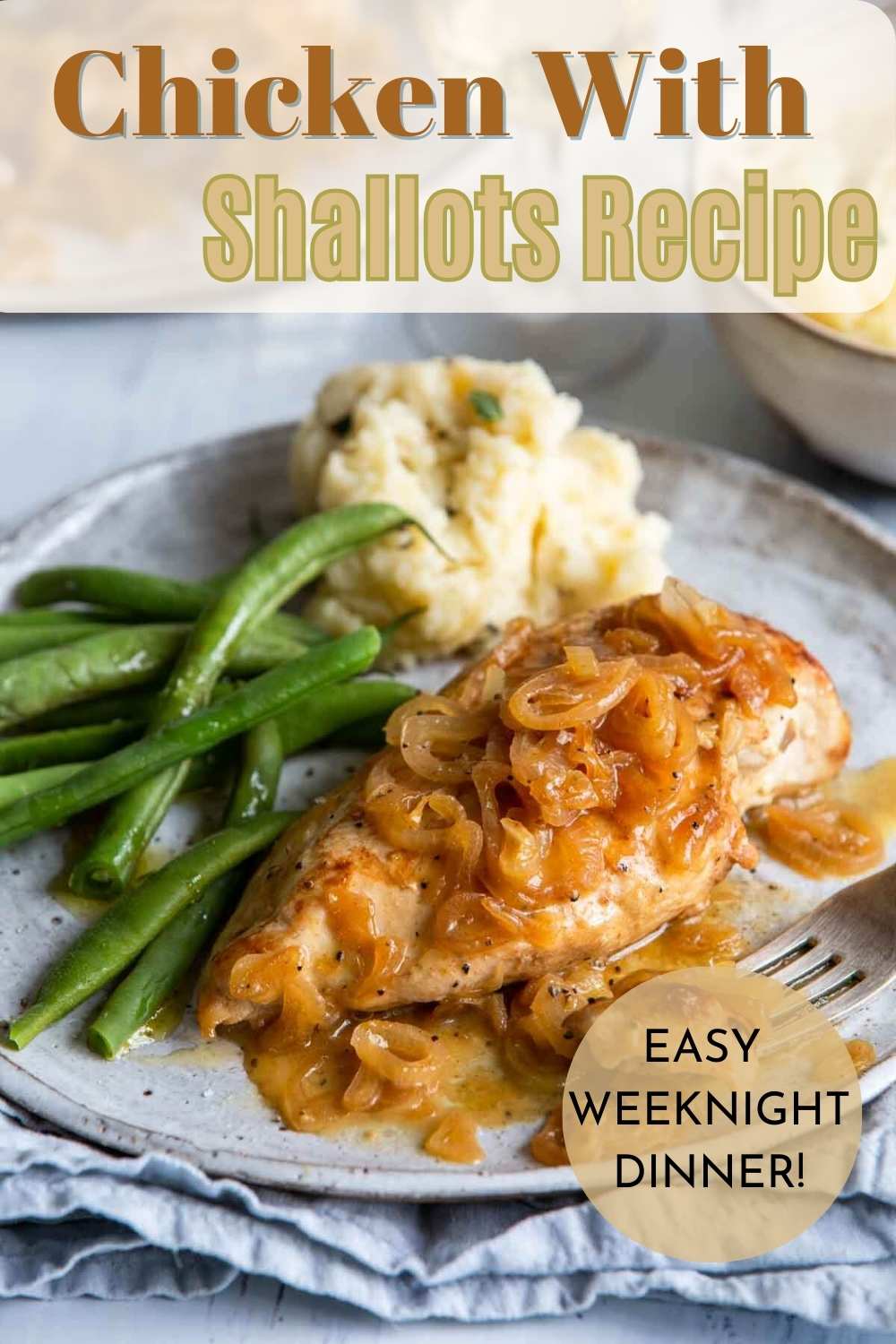 Chicken with Shallots - Chef Lindsey Farr