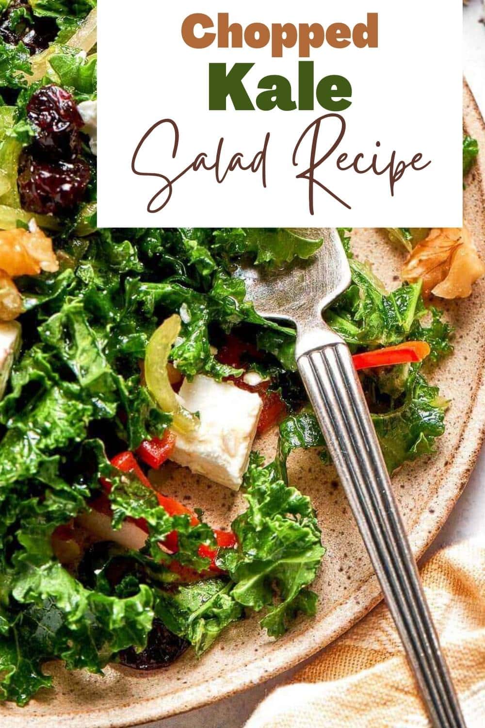 Chopped Kale Salad - Chef Lindsey Farr