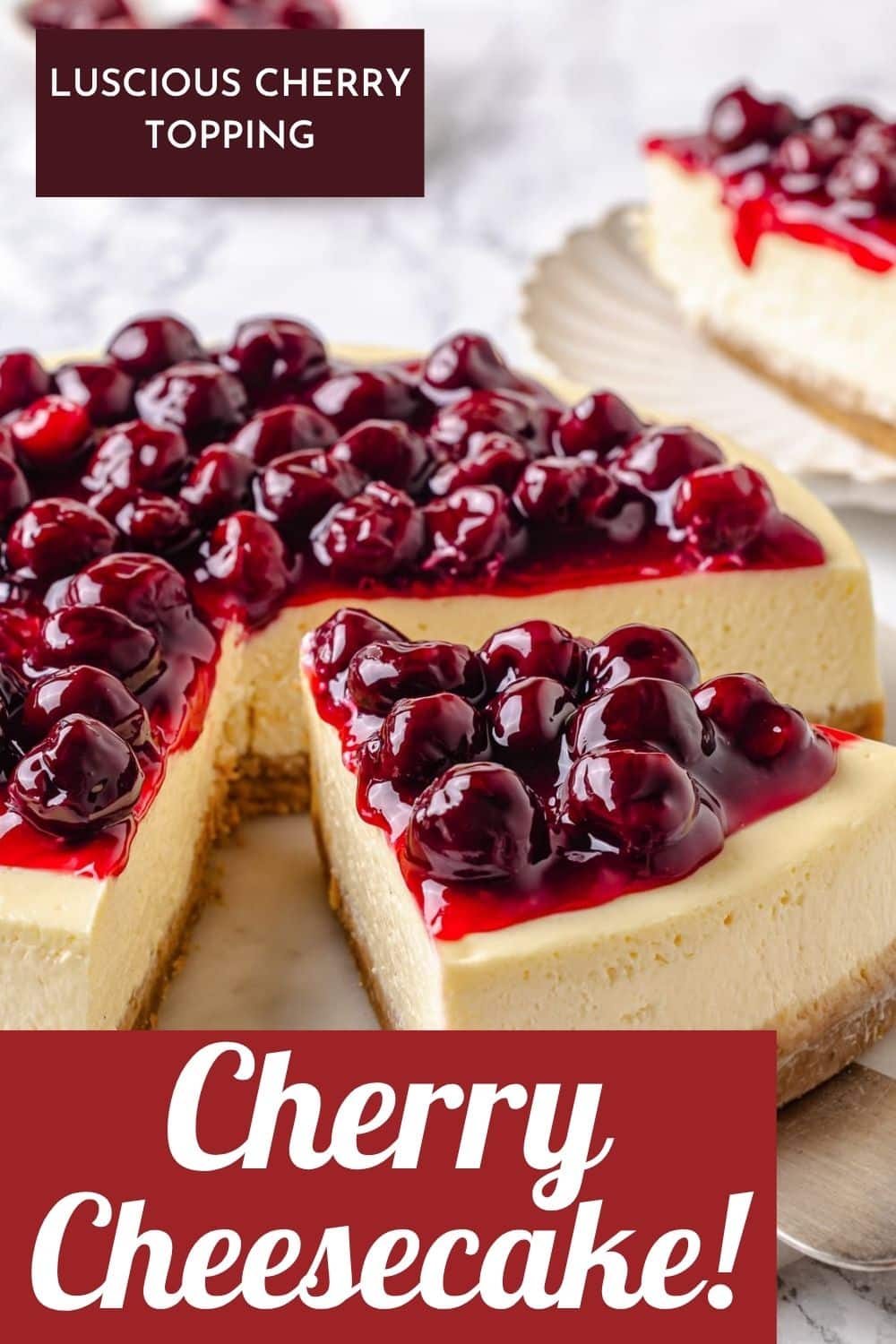 Cherry Cheesecake - Chef Lindsey Farr