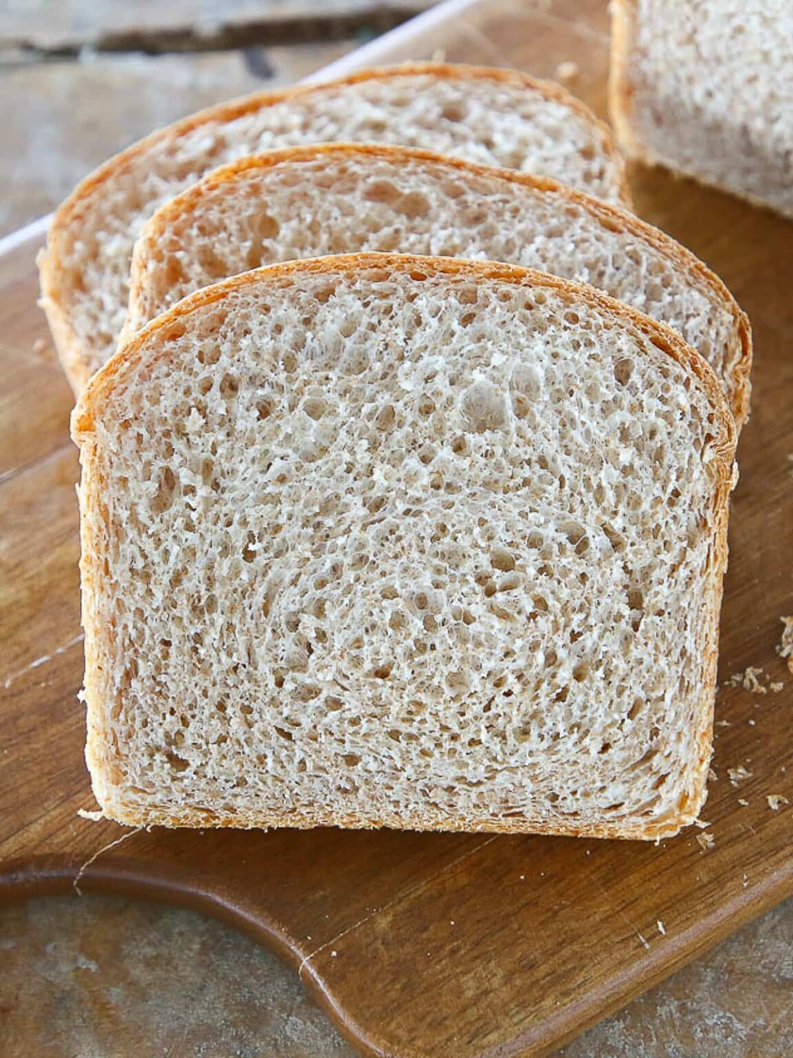 Whole Wheat Sandwich Bread Recipe - Chef Lindsey Farr