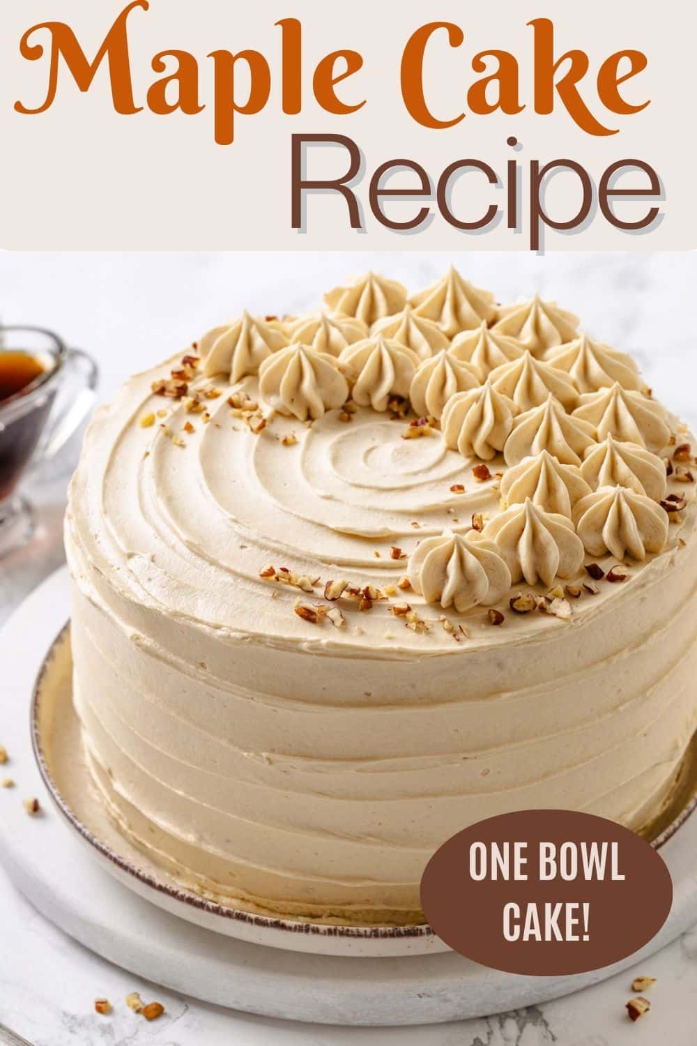 Maple Cake - Chef Lindsey Farr