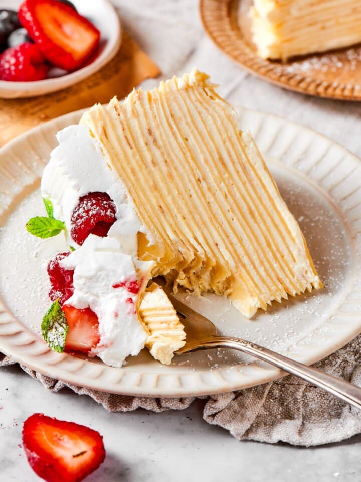Mille Crepe Cake - Chef Lindsey Farr