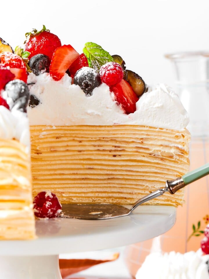 Mille Crepe Cake - Chef Lindsey Farr