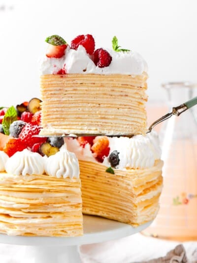 Mille Crepe Cake - Chef Lindsey Farr