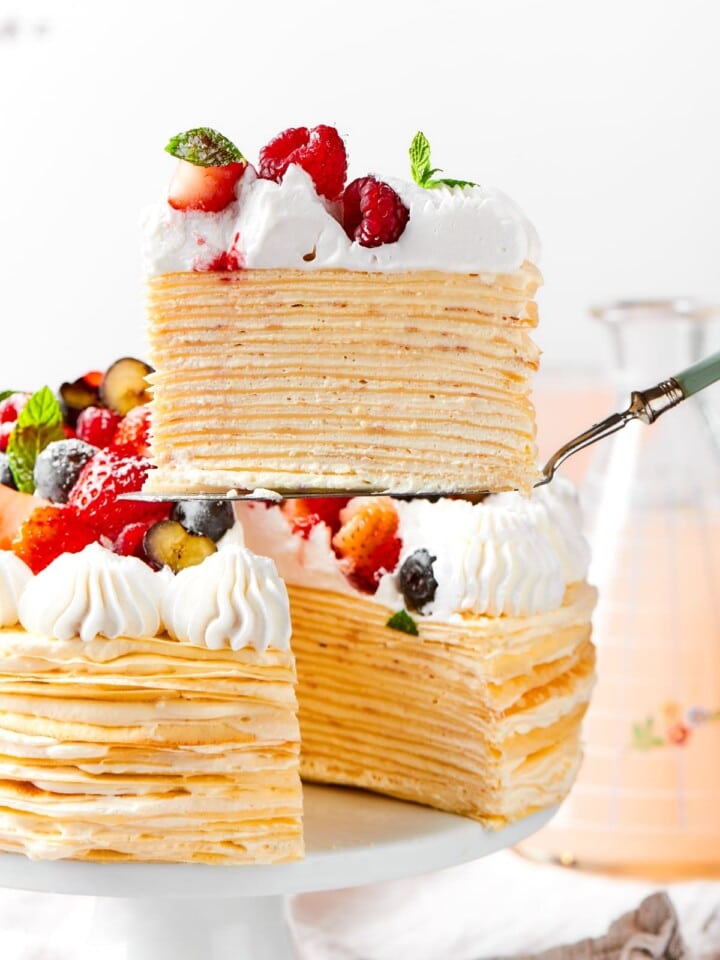 Mille Crepe Cake - Chef Lindsey Farr