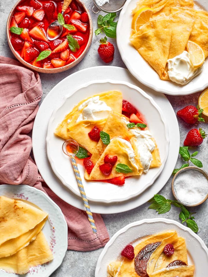 Sweet Crepe Recipe - Chef Lindsey Farr