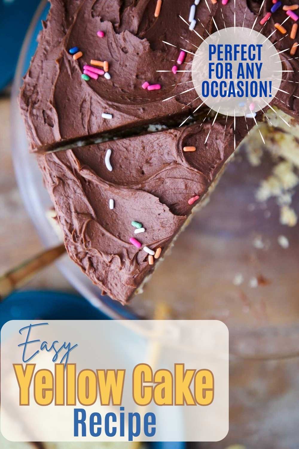 Moist Yellow Cake Recipe - Chef Lindsey Farr