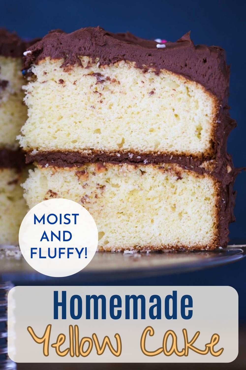 Moist Yellow Cake Recipe - Chef Lindsey Farr